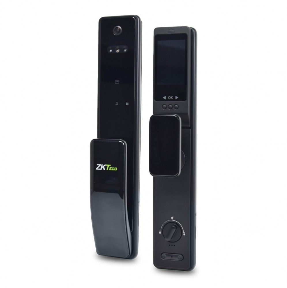 Купить Smart замок ZKTeco HBL400 с Wi-Fi, сканированием лица, отпечатка ...